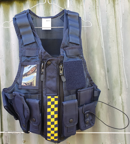 Arktis Tactical Vest SAPOL P1106 HV/LBV Protective Police Security Vest ...