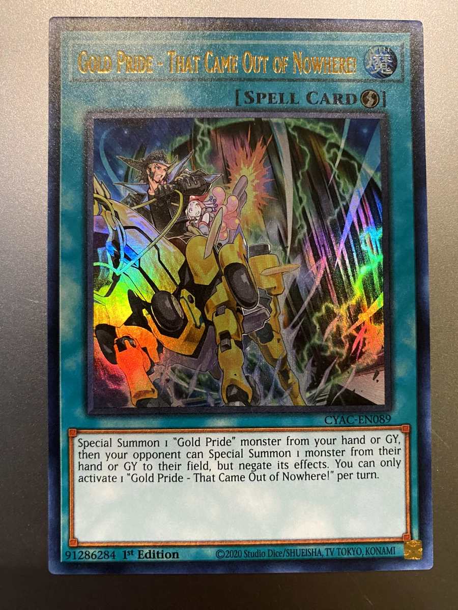Gold Ultra Rare Yugioh Cards