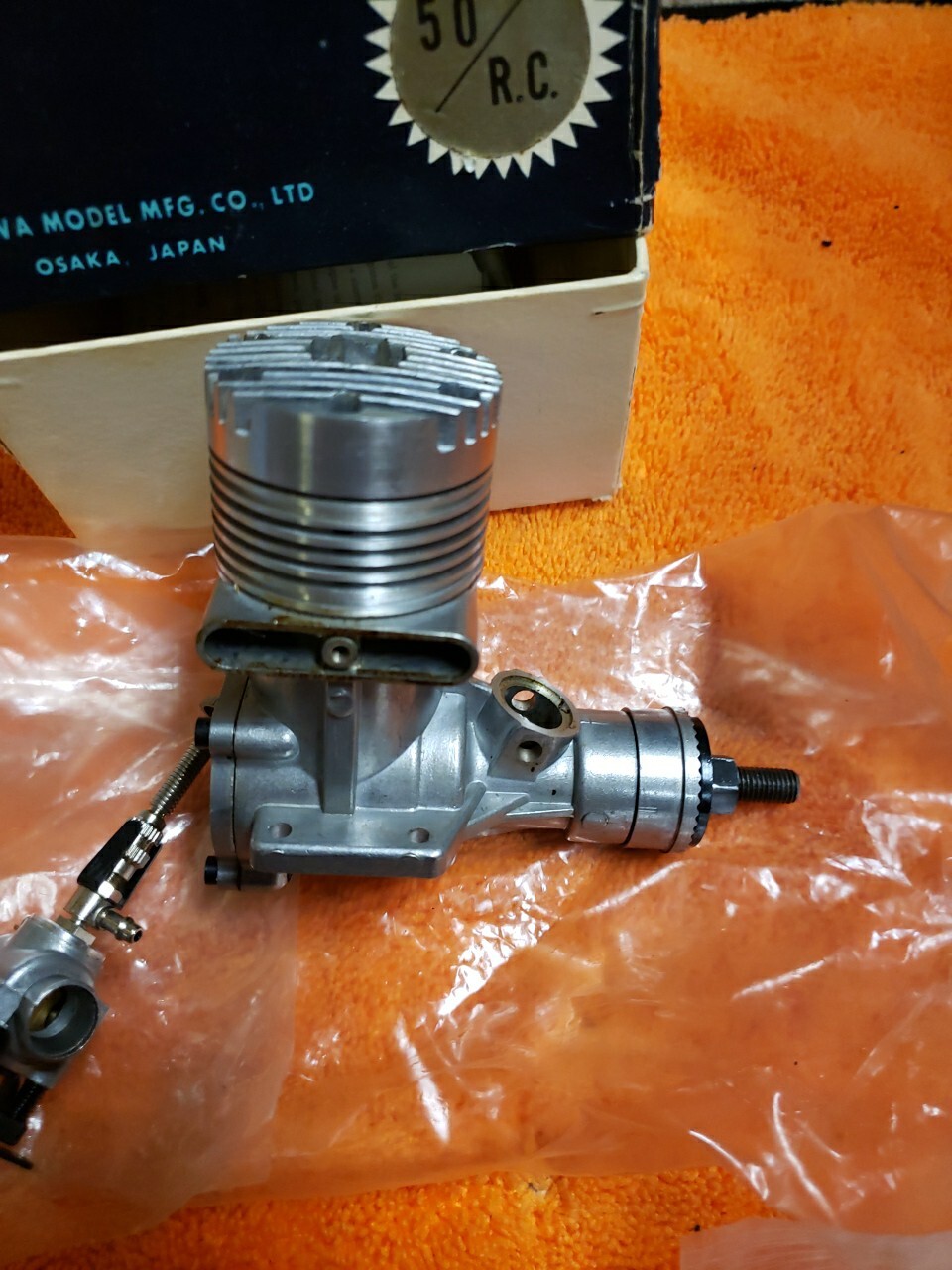 OS Engine - OS 50 RC Glow motor W/muffler - New! | eBay