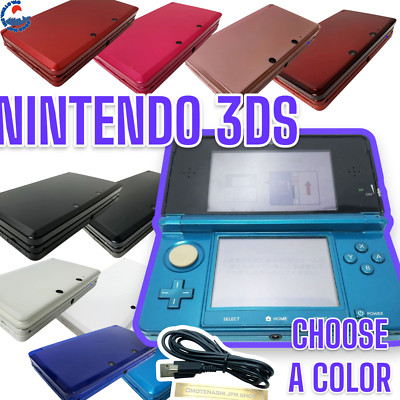 Nintendo 3DS Console Various Colors Japanese Language Working 3 Ranks ...