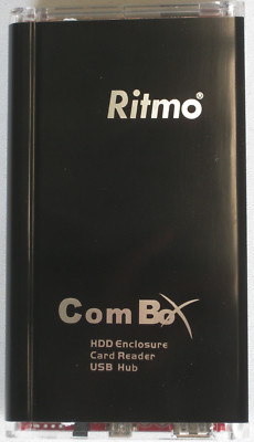 RITMO 2.5" ComBox HDD Enclosure+Card Reader+All in One USB Hub KE-2541 ...