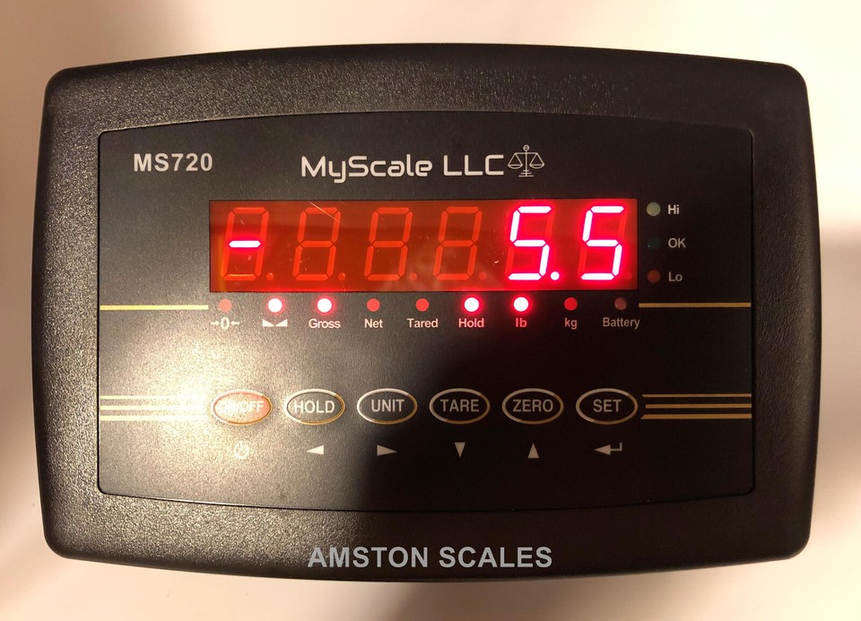 SPRING SHOCK SMASHER COMPRESSION SCALE 1,000 LB S-TYPE LOAD CELL & LED ...