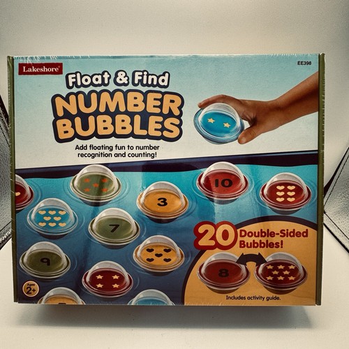 Lakeshore Educational Float & Find Number Bubbles Game | eBay