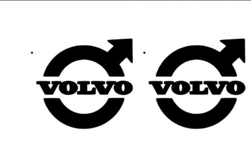 2x Volvo logo vinyl decal funny sticker car graphic turbo bike vinyl | eBay