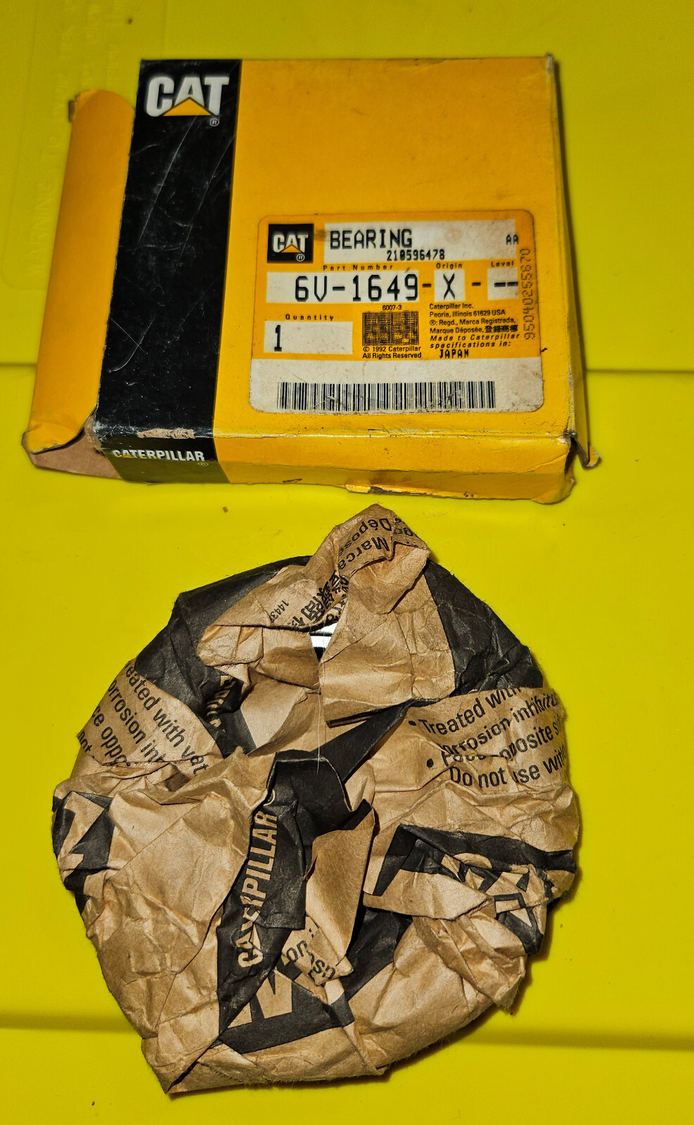 Caterpillar (cat) 6v-1649 or 6V1649 Ball Bearing for sale online | eBay