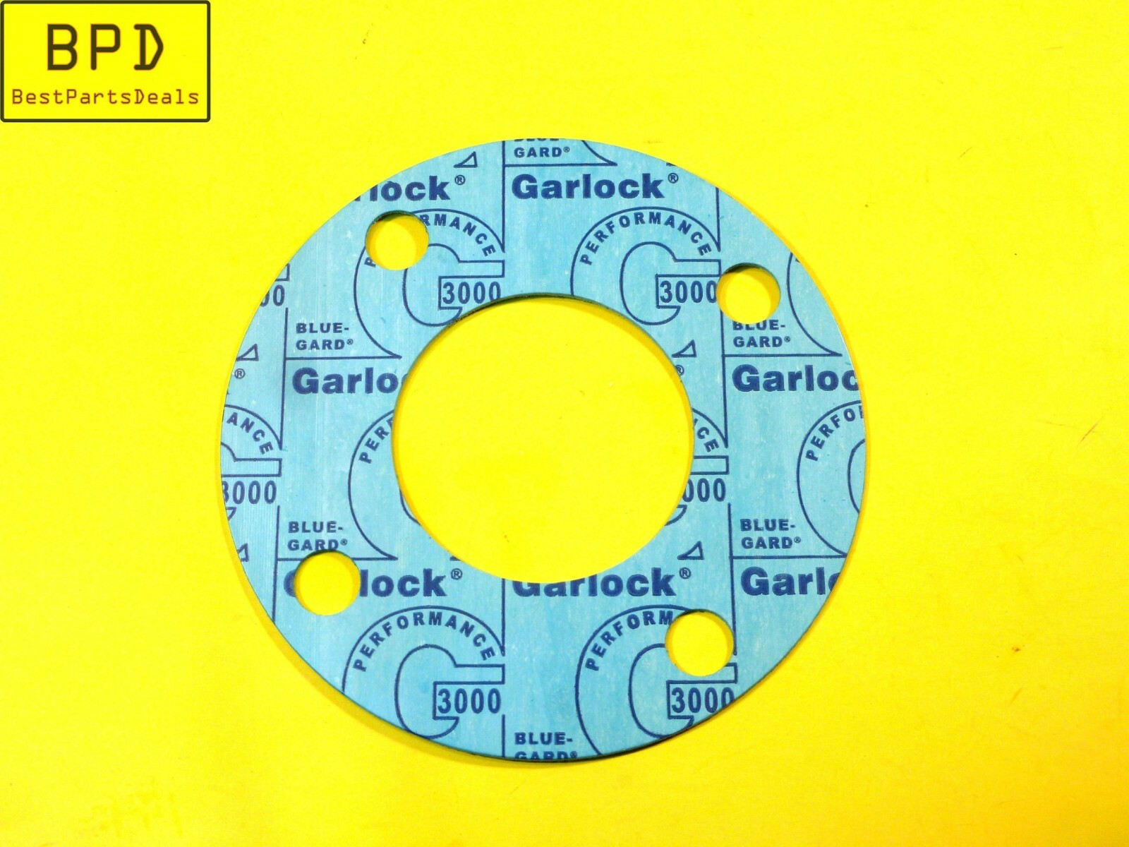 Blue Aramid Fiber Binder Style 3000 Full Face Gasket GARLOCK 37706-4103 ...