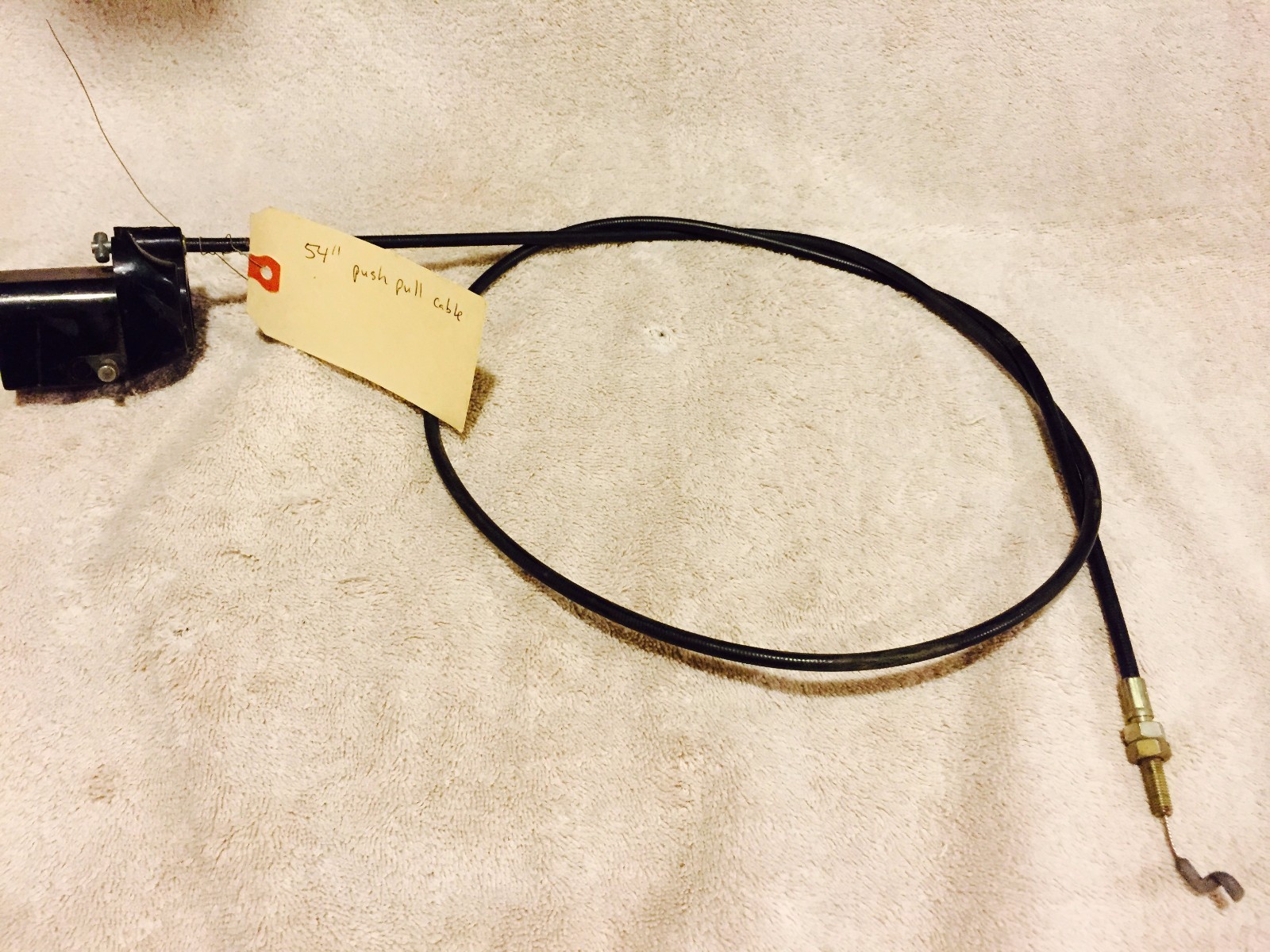 54" Push Pull Throttle Cable or Choke Cable for Lawnmower or small ...