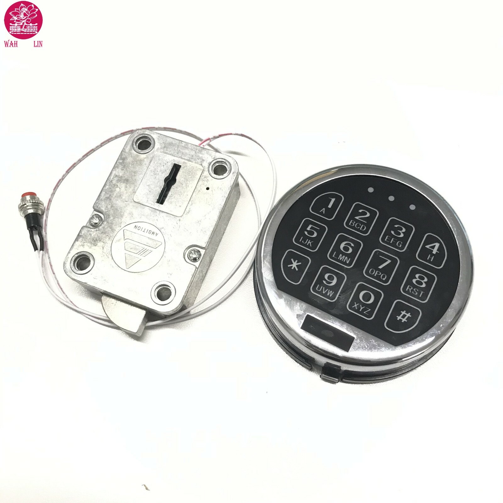Chrome Light LED Keypad Basic Swingbolt Lock W/ / Replace Most S&G LG ...