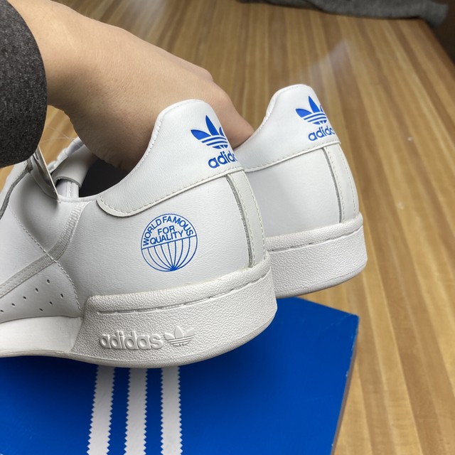 Size 13.5 - adidas Continental 80 White - FV3743 for sale online | eBay