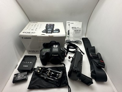 Canon EOS 6D + Battery Pack + Peak Design Strap System + Charger ...