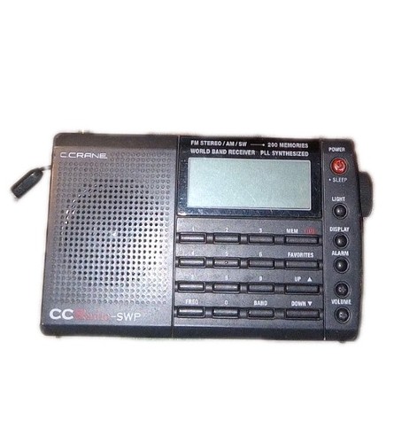 C. Crane CC Radio-SWP Pocket Radio AM/FM/SW Battery Powered | eBay