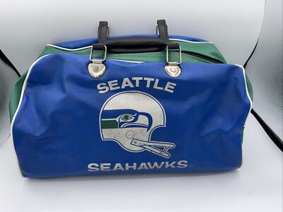 Seattle Seahawks Vintage 70s Duffle Gym Bag NFL Football Travel 15291 ...