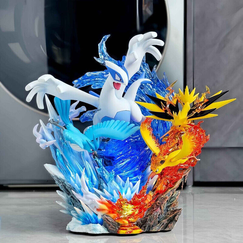Anime Legendary Bird Lugia Resin Figure Model GK Statue 36cm Collection ...