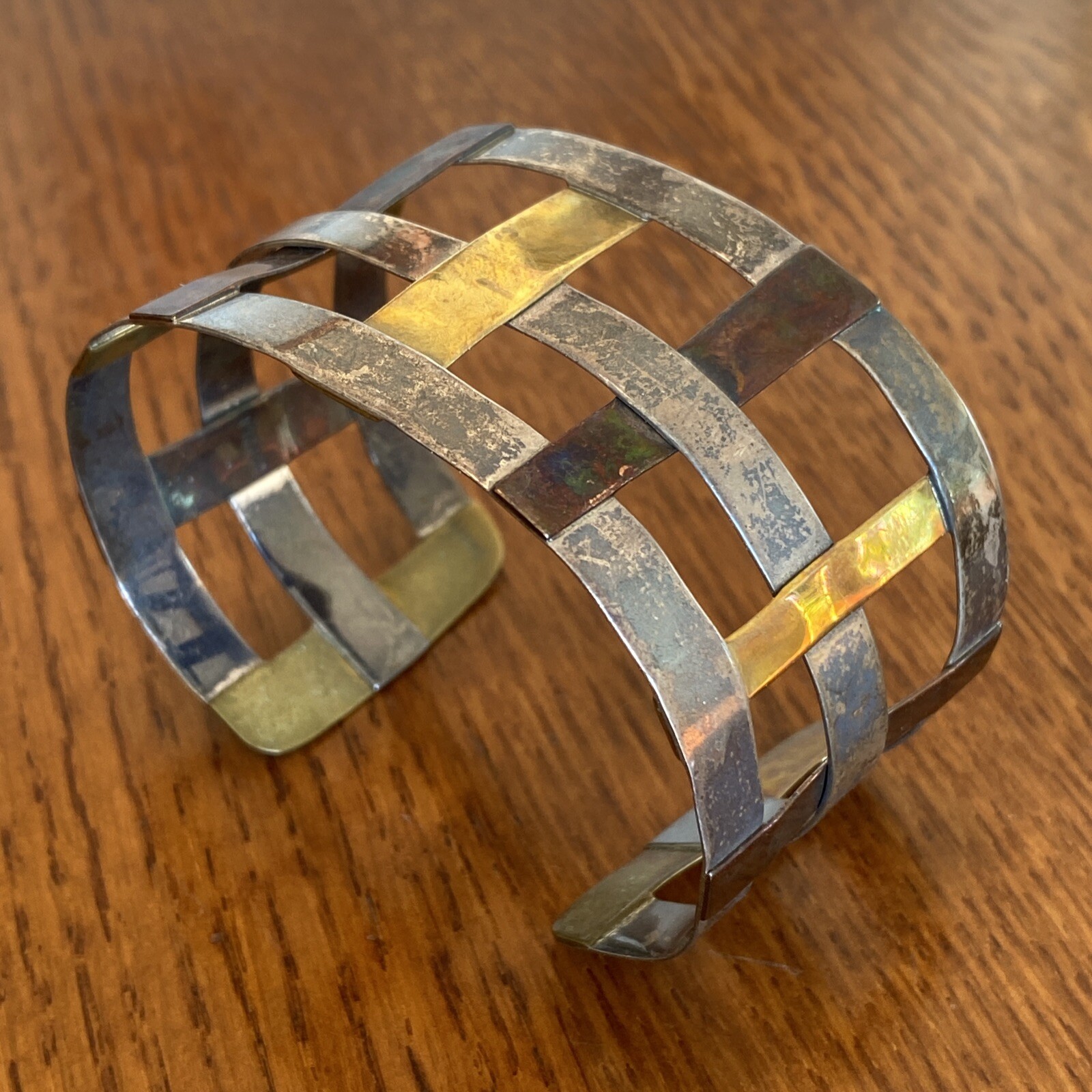 RLM Studio Robert Lee Morris Brass & Sterling Silver … - Gem