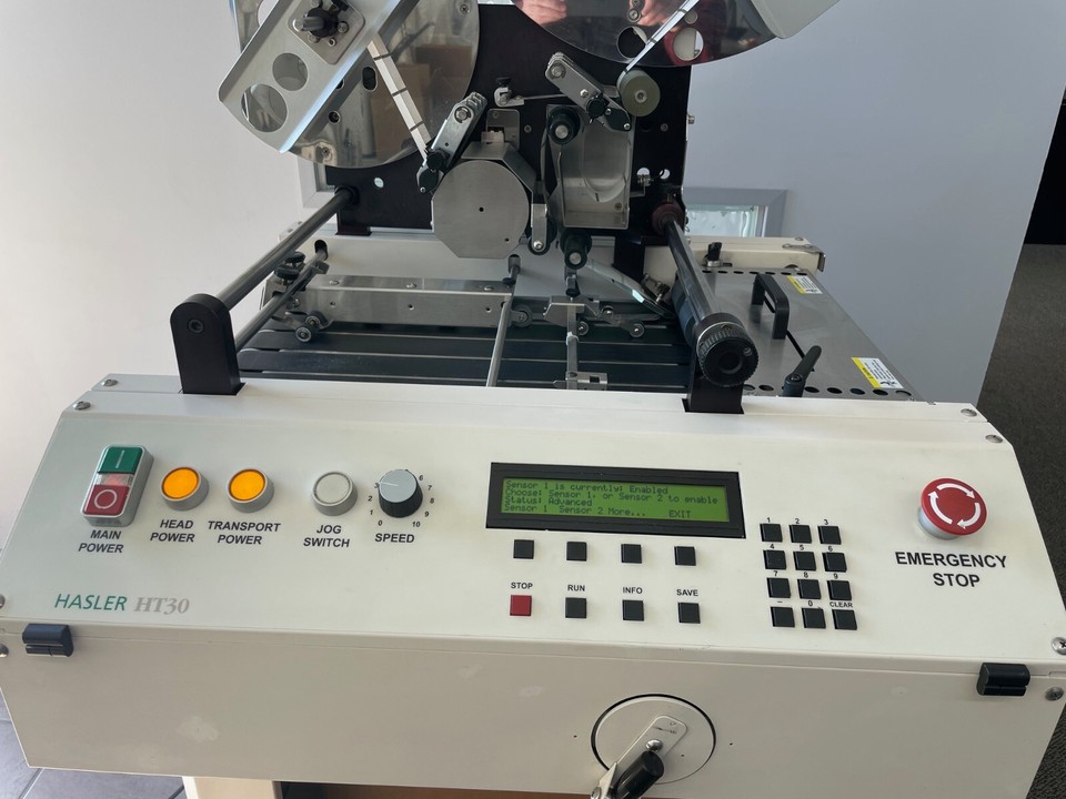 ASTRO ATS-9950 / HT30 MULTI TABBER - 4" WIDE LABELER, ADHESIVE STAMPS ...