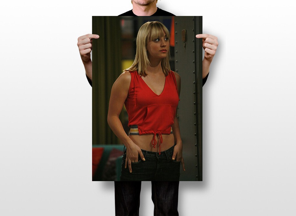 Kaley Cuoco Celebrity Cinema Actress Star Wall Art Home Decor - POSTER ...