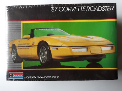 Monogram 1/24 model kit 1987 Chevrolet Corvette Indy Pace Car 2742 NEW & SEALED | eBay