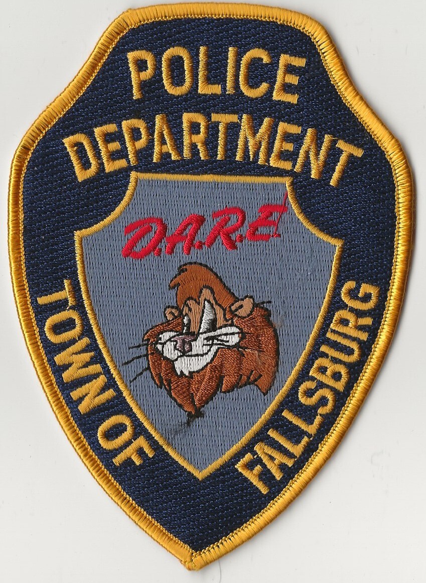 FALLSBURG NEW YORK DARE POLICE SHOULDER PATCH. | eBay