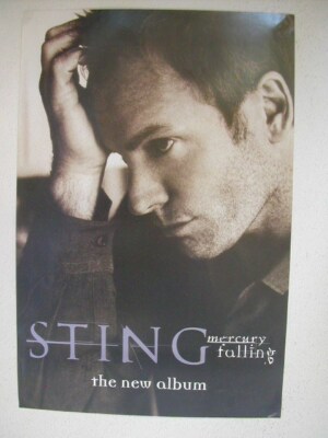 Sting Promo Poster and a concert Poster Police The | eBay