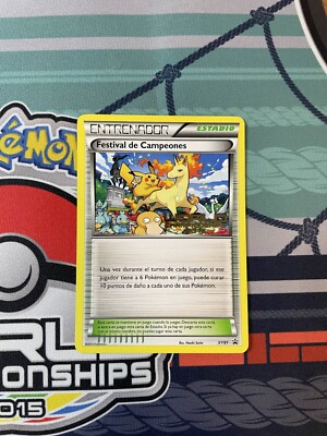 Spanish Pokemon Champions Festival XY91 Promo Card Pokemon Worlds 2015 ...