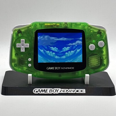 Nintendo Gameboy Advance IPS Laminated Backlit GBA V5 Game Boy Clear ...