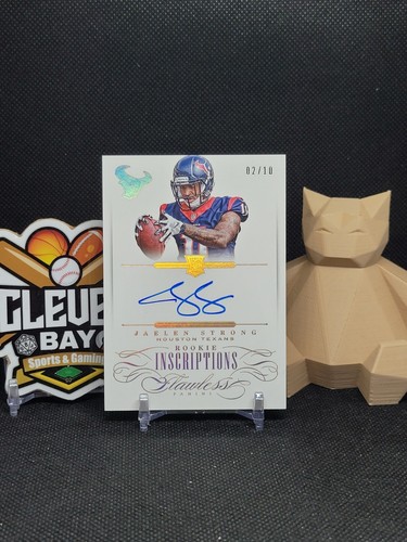 Jaelen Strong 2015 Panini Flawless Rookie Inscriptions Auto #RI-JS /10 (CBMH) | eBay