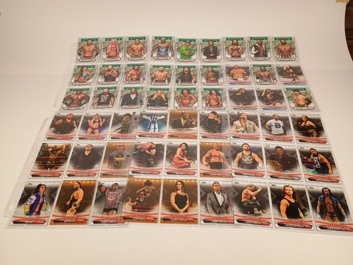 Lot Of 131 2019 Topps WWE RAW Wrestling Trading Cards | eBay