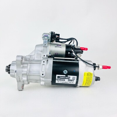 DELCO REMY 8200434 NEW STARTER MOTOR 39MT 12V, 12 TEETH, OVER CRANK ...