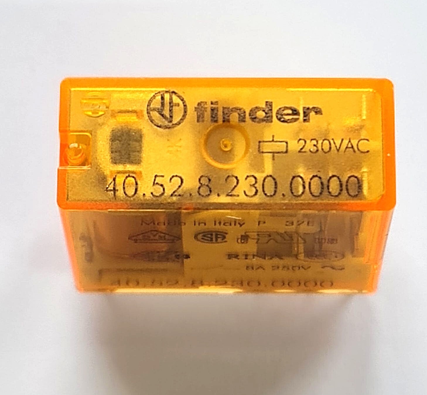 FINDER Relais 230V AC | 24V AC | 24V DC | 2 Wechsler Koppelrelais | 40 ...