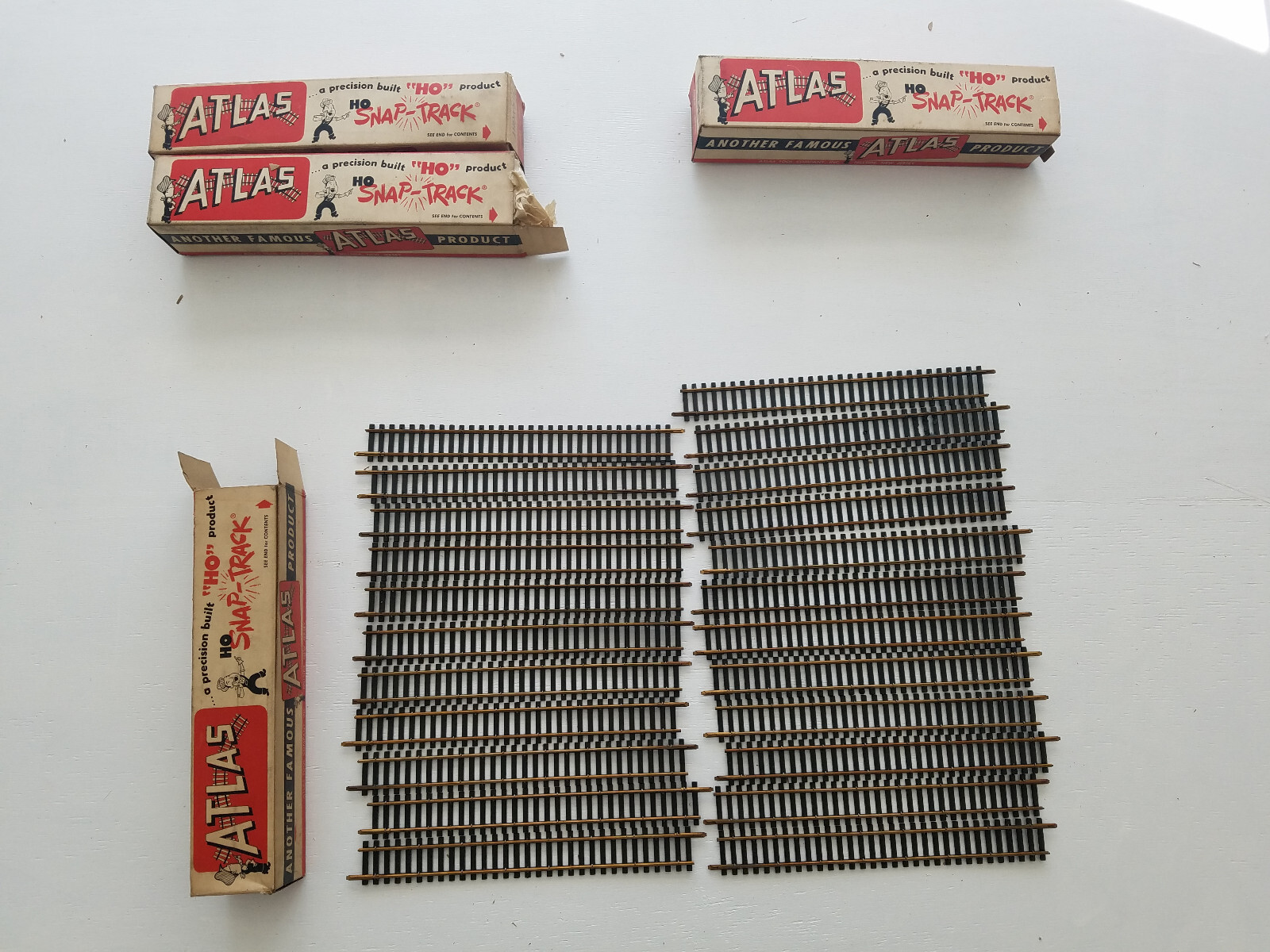 Lot of Atlas Snap Switch HO Scale Train Tracks - Over 100 pieces - Many ...
