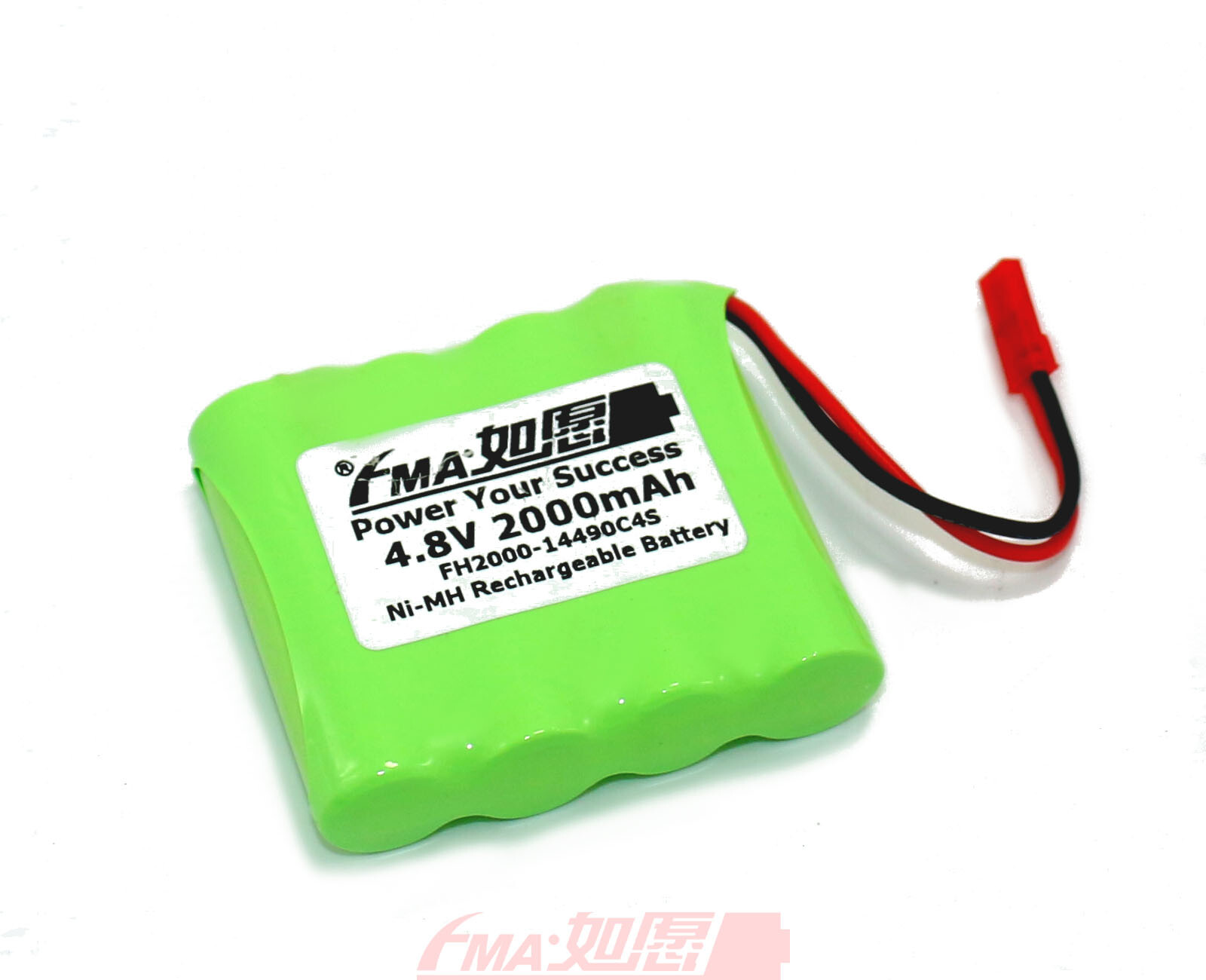 Ni-MH 4.8V 2000mAh Battery to Futaba JR Radios Model Toys RC Rachign ...
