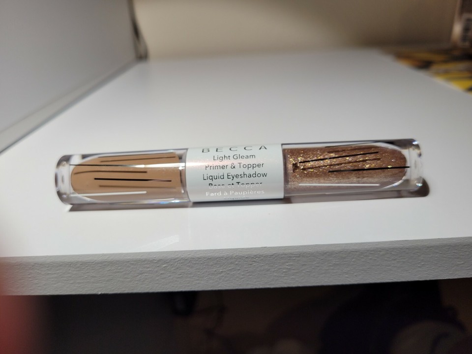 BECCA COSMETICS light gleam Primer & Topper Liquid Eyeshadow CHOOSE ...