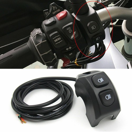 Handle LED Fog Light Spotlight Windshield Lift Switch Button For BMW ...