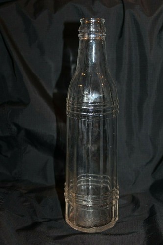 Antique 1940 s P.J. RITTER Company Clear Ketchup Bottle Phila PA | eBay