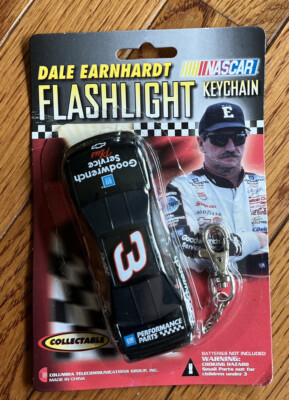 DALE EARNHARDT SR FLASHLIGHT KEYCHAIN KYC-3 NASCAR 2000 | eBay