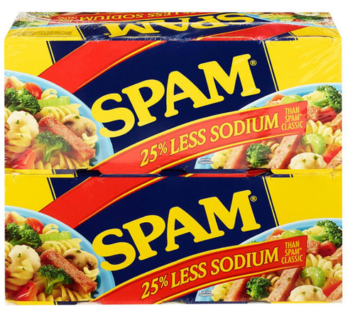 "SPAM Less Sodium - 12 oz., 8-Pack" | eBay