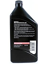 Mercury Quicksilver High Performance Gear Oil SAE90 Qt 92-8M0222063 SS ...