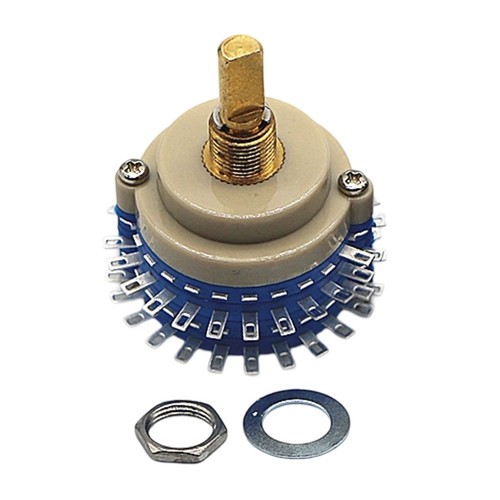 Robust 2Pole 24Step Rotary Switch for Easy Volume Control in DIY ...