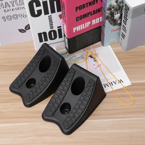 2 PCS Rubber Stop Wheel Slider Anti-slip Car Stopper Block Chocks | eBay