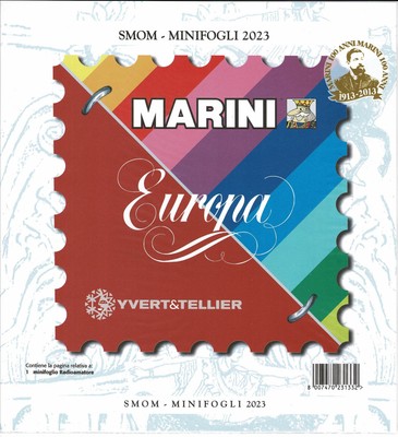 2023 Sheets Complementary Marini Smom Mini-Sheets Mod. Europa New ...