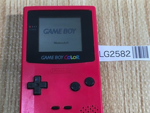 LG2582 Plz Read Item Condi GameBoy Color Red Game Boy Console Japan | eBay