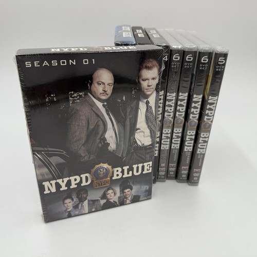 NYPD Blue Season 1 2 3 4 5 6 7 8 DVD all but 1 set NEW SEALED | eBay