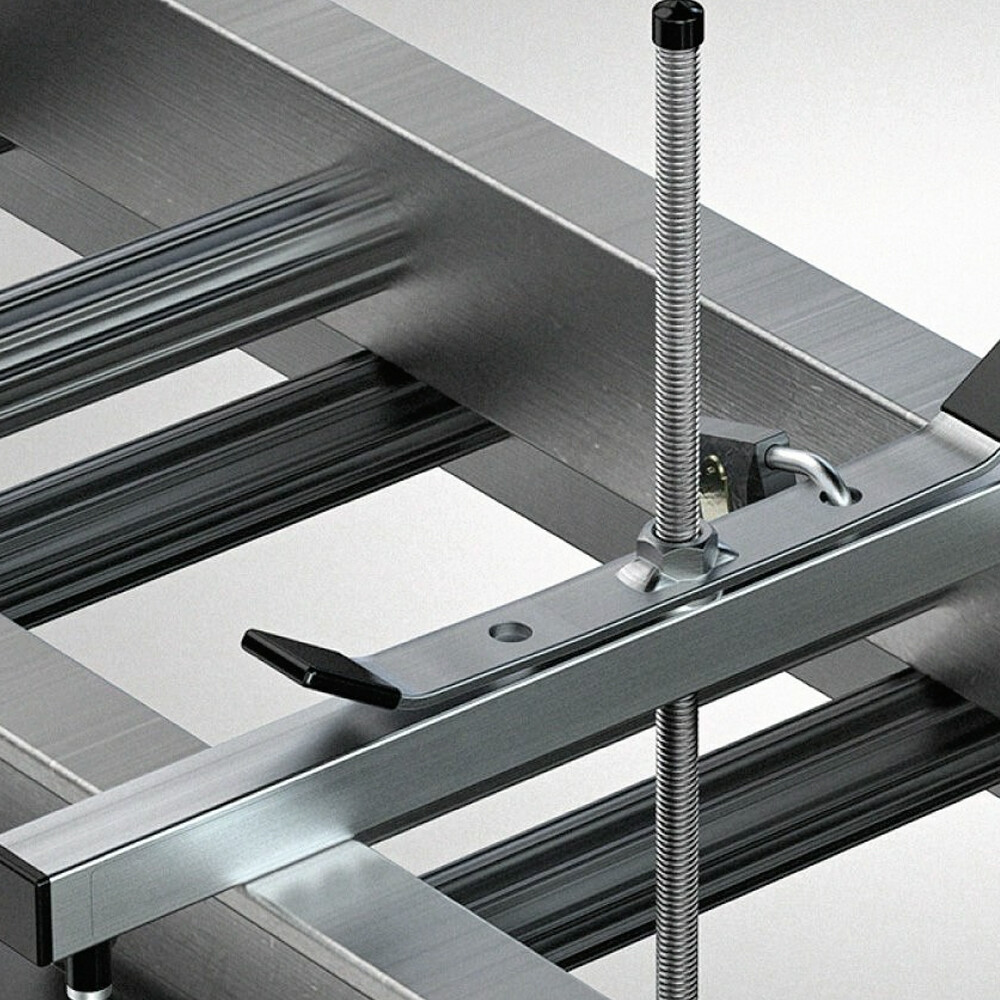 Universal Lockable Ladder Roof Rack Clamps Heavy Duty Safe Ladders ...