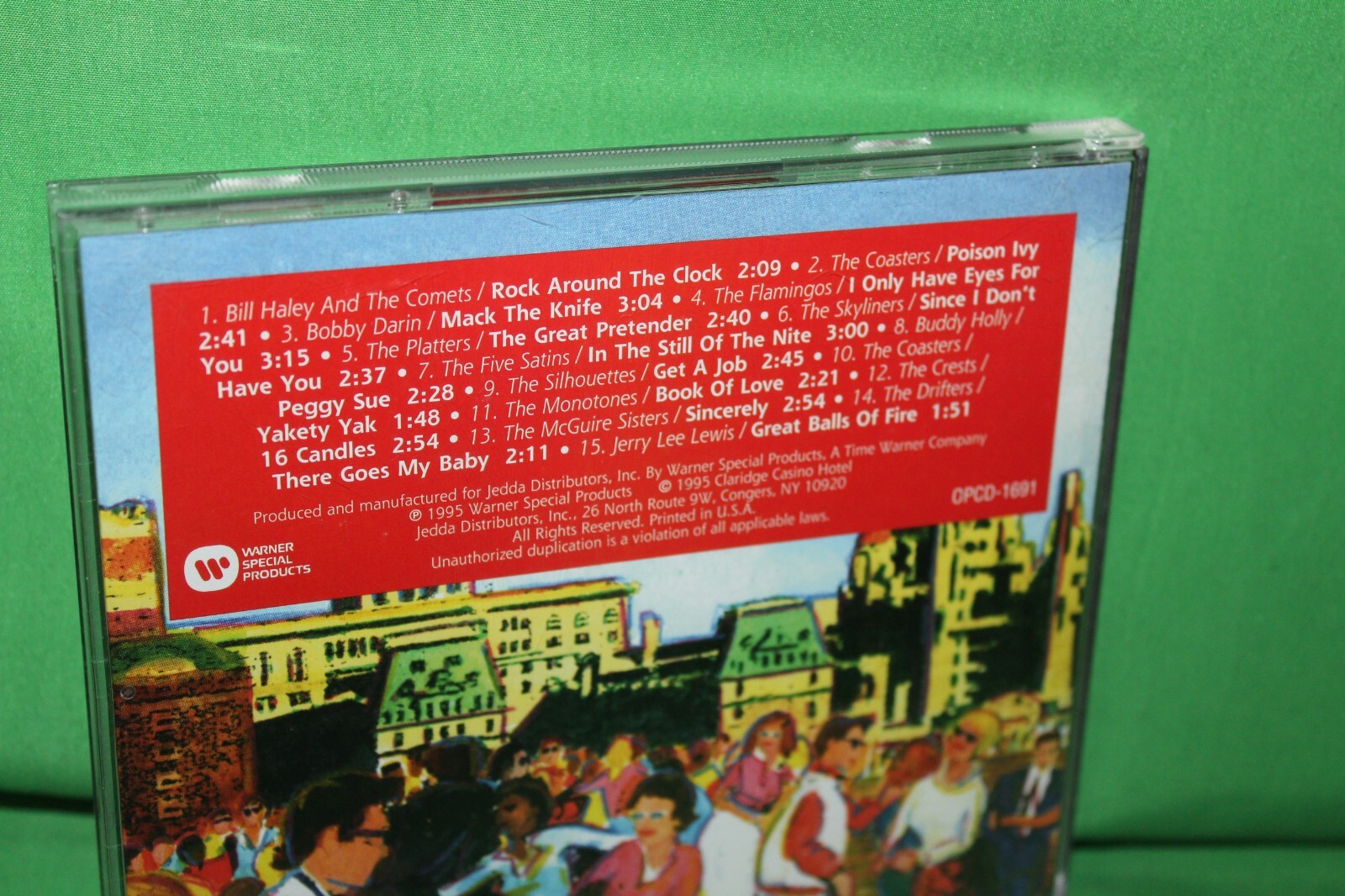 We're Having A 50's Party Claridge Summer 1995 Music Cd | eBay