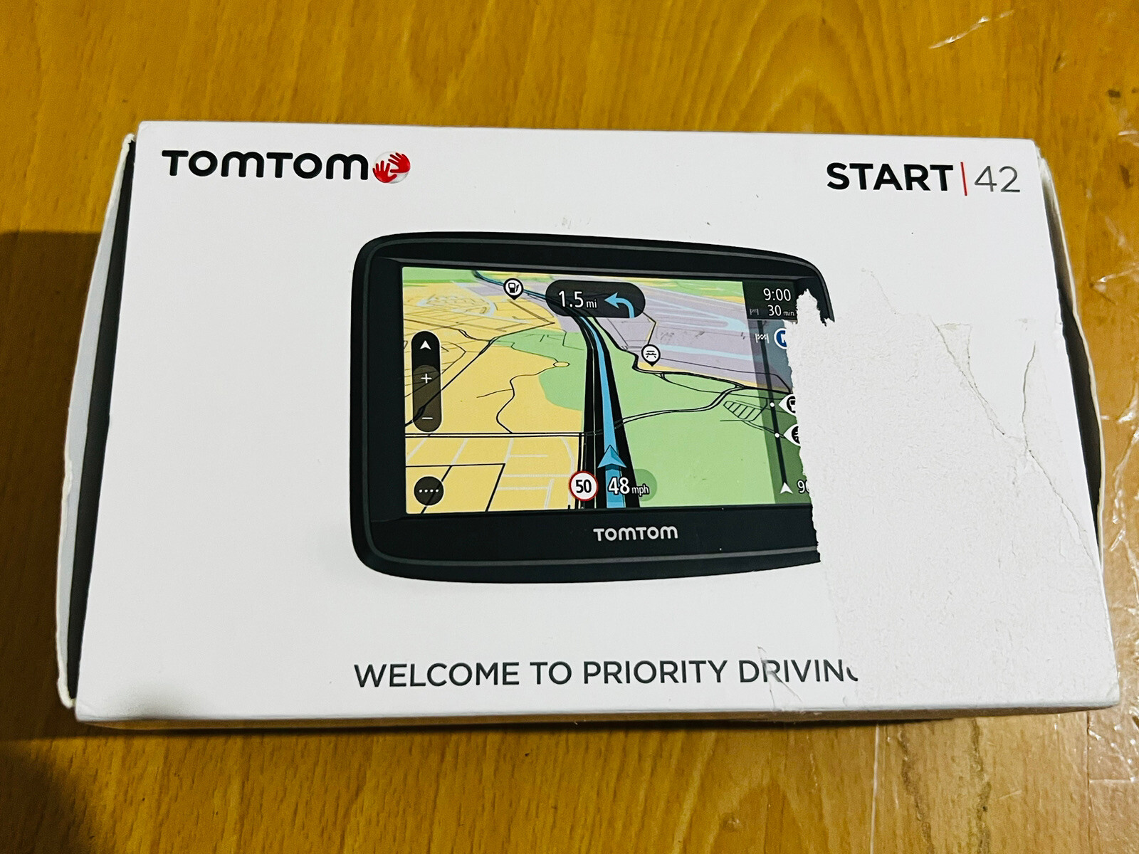 TOMTOM Start 42 4.3" Sat Nav - UK & ROI Lifetime Maps. Mint Condition ...