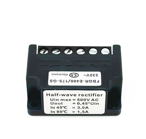 1PC rectifier 230V 0.45 half-wave brake rectifier device FBGR-E400/175 ...
