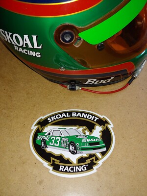 NASCAR Race Used Skoal Bandit Racing Decal Sticker Team Issue Large. #3 ...