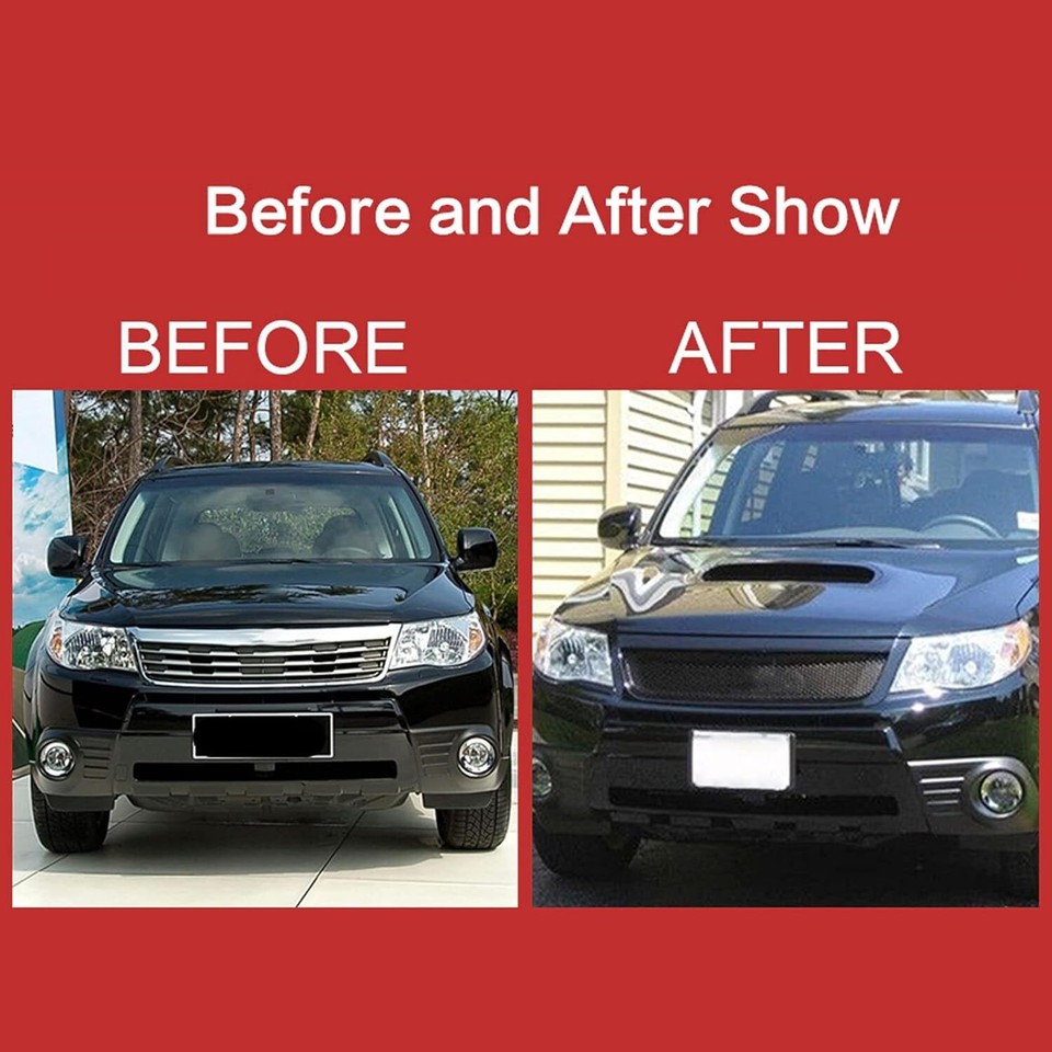 For 2009-2013 Subaru Forester Front Bumper Grille Grill Fiberglass ...