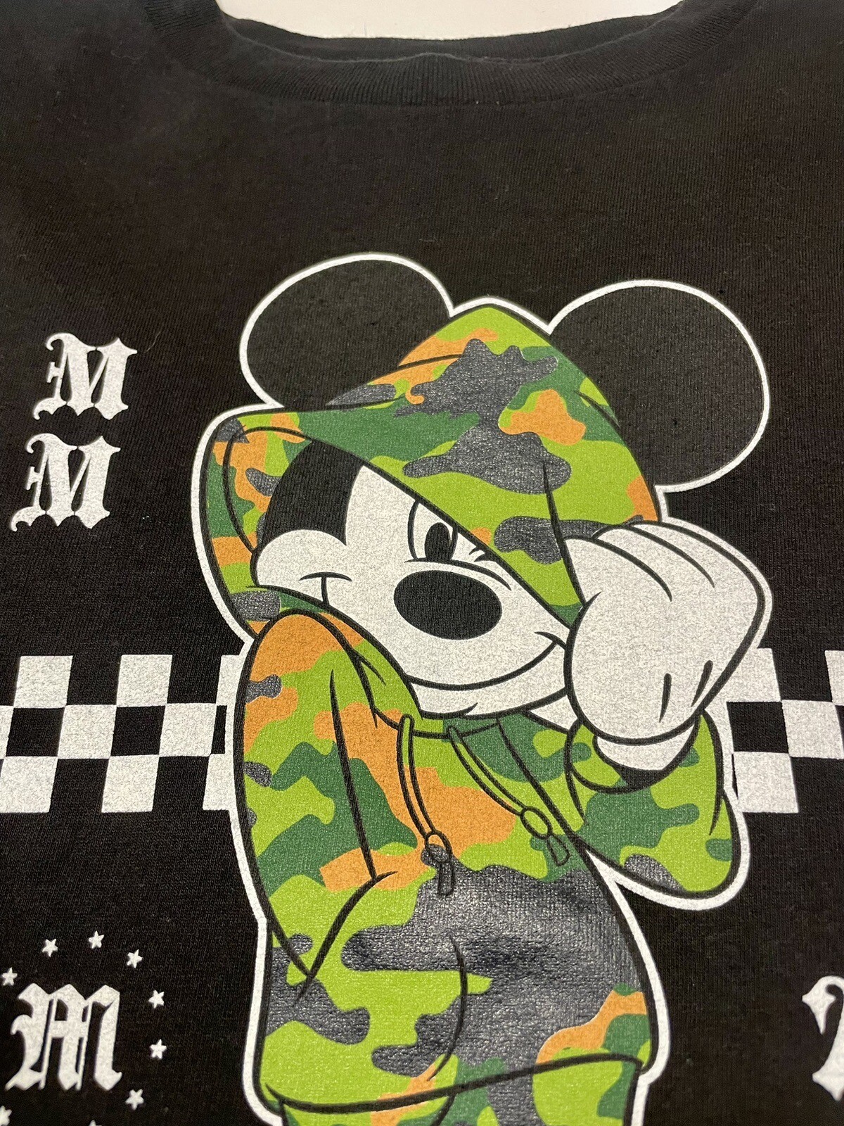 Neff X Disney Men's Mickey Mouse in Camo Hoodie Sweat… - Gem