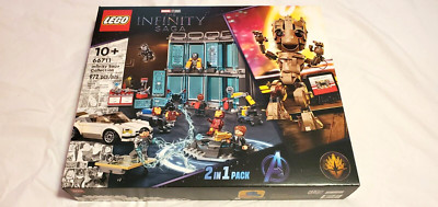 Lego 66711 Marvel Inifinity Saga Set Baby Groot & Iron Man Armory 76216 ...
